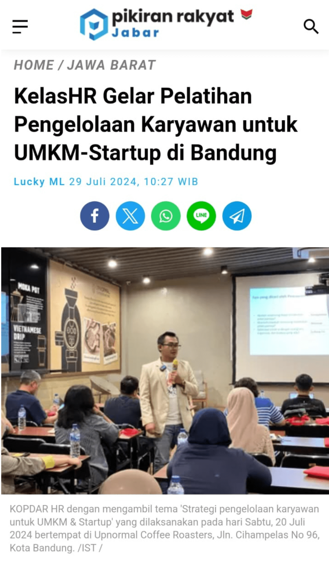Workshop Behavioral Event Interview Kelas Hr