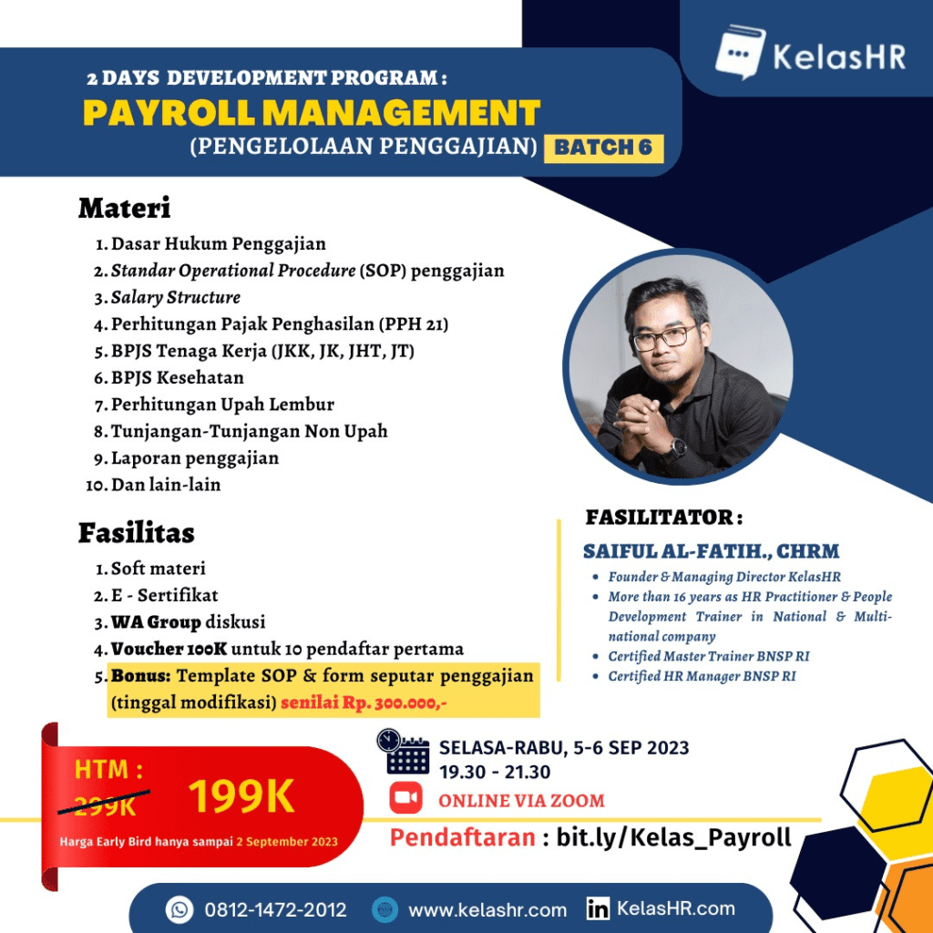 Kegiatan Kelas HR - Kelas HR