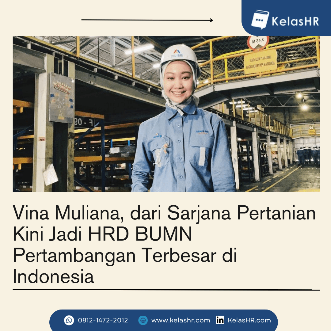 Vina Muliana, dari Sarjana Pertanian Kini Jadi HRD BUMN Pertambangan ...