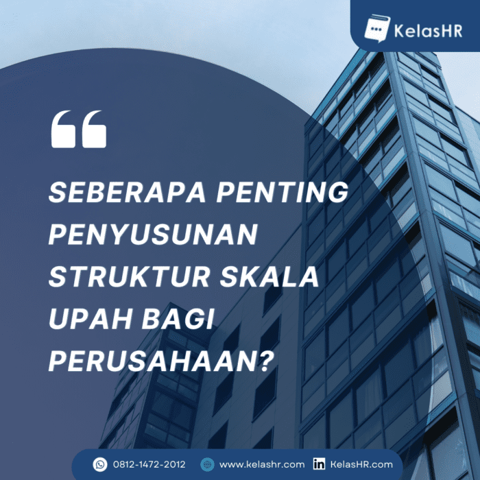 Seberapa Penting Penyusunan Struktur Skala Upah Bagi Perusahaan? - Kelas HR