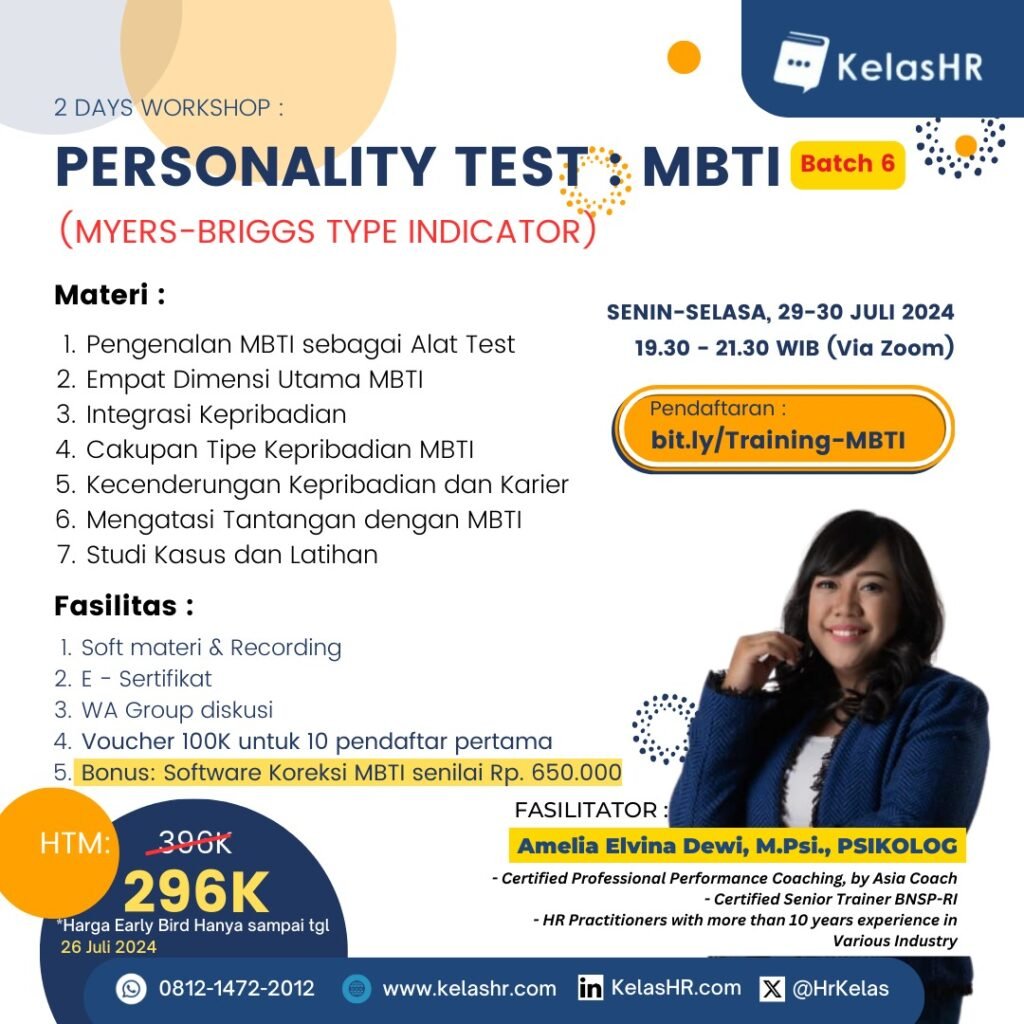 Training MBTI - Kelas HR