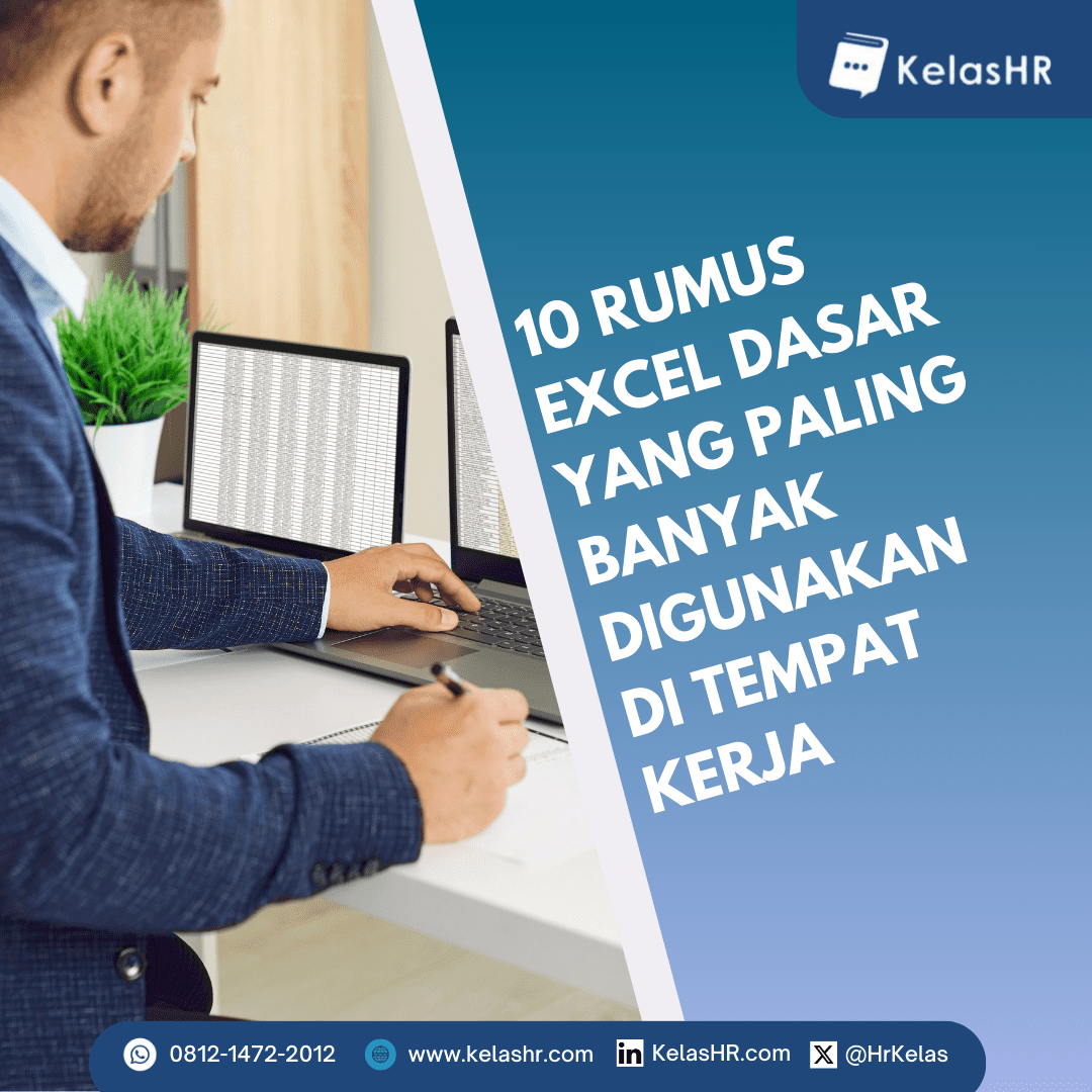 10 Rumus Excel Dasar yang Paling Banyak Digunakan di Tempat Kerja ...