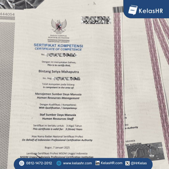 Pelatihan dan Sertifikasi HR BNSP di Bandung: Mengapa Penting dan ...