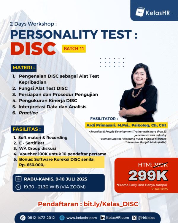 Training DISC - Kelas HR