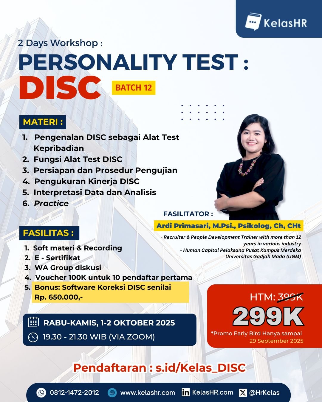 Training DISC – Kelas HR